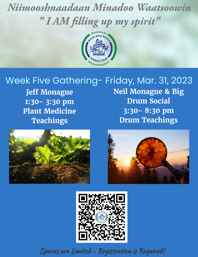 Niimooshnaadaan Minadoo Waatsoowin " I AM filling up my spirit" 5- Part ...