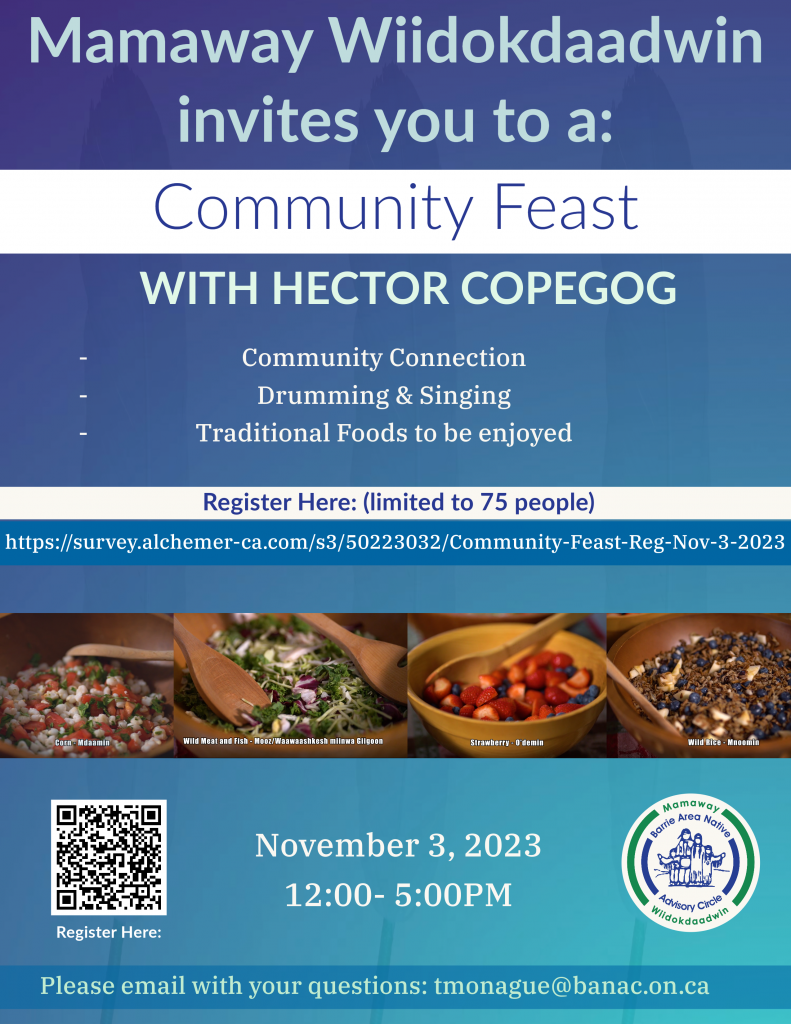 Community Feast ~ Mamaway Wiidokdaadwin